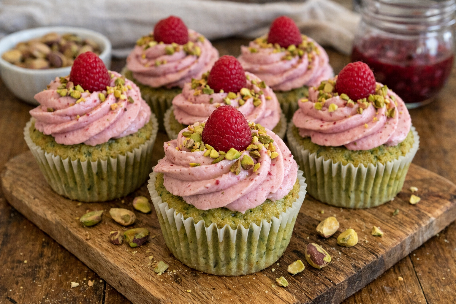 7 Irresistible Pistachio Raspberry Cupcakes to Bake